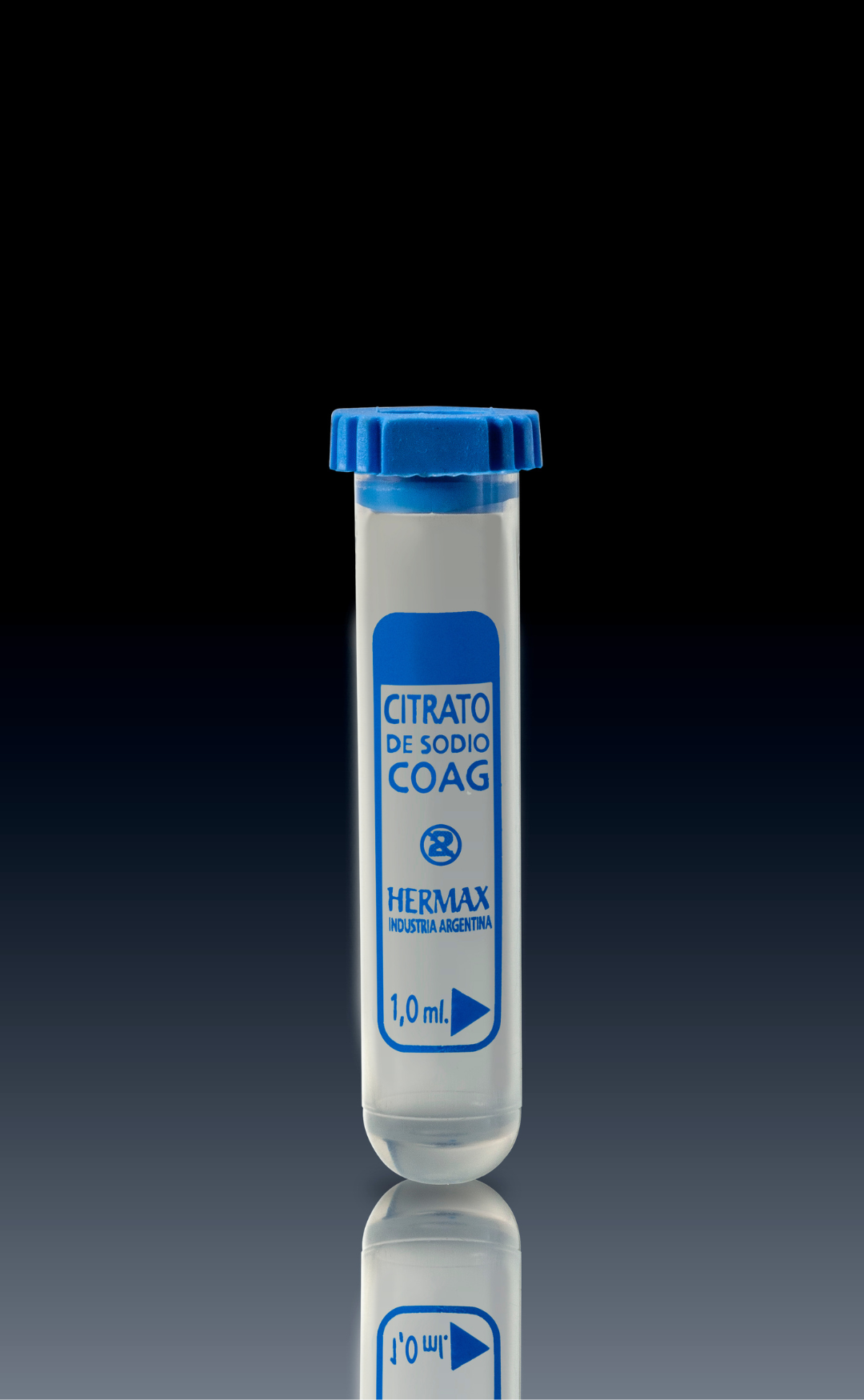 Tubo 12×56 PP COAG 1ml Tapa Perforable Flat – Hermax Laboratorios